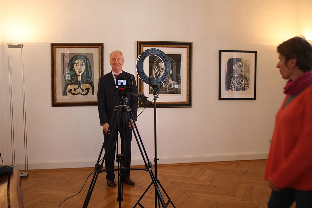 Große Picasso-Ausstellung bei Peter Femfert – Vernissage und Bilder ab ...